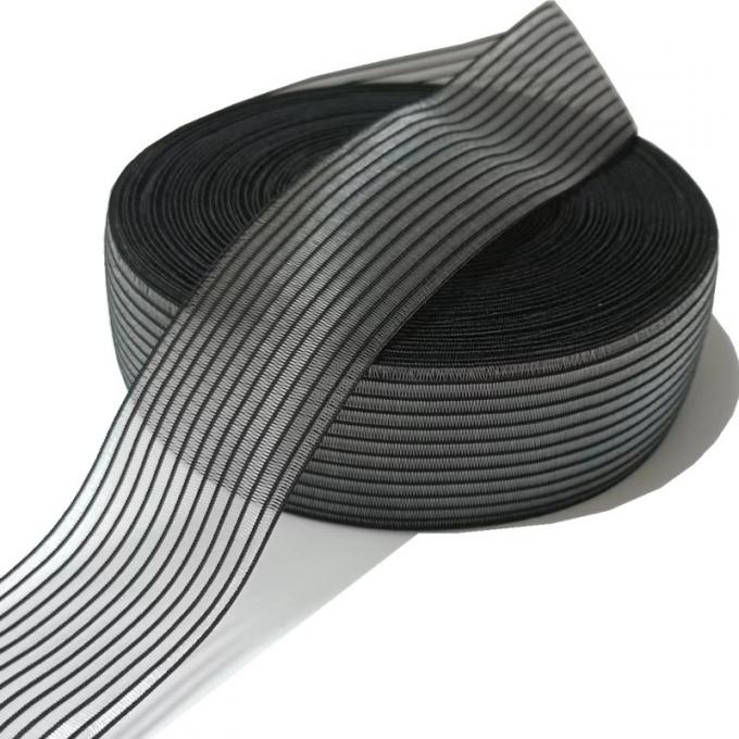 Garment Metallic Webbing Transparent Fish Filament Elastic Band